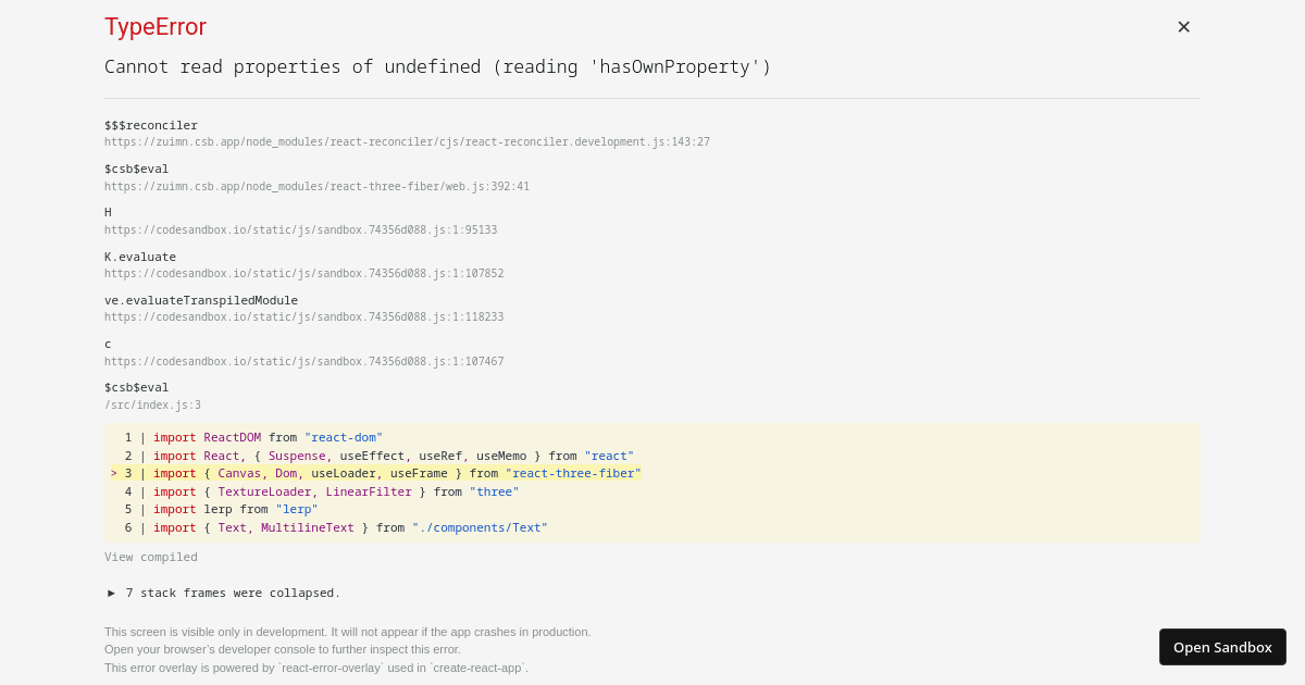 r3f moksha (forked) - Codesandbox