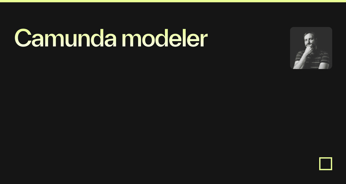 Camunda modeler - Codesandbox