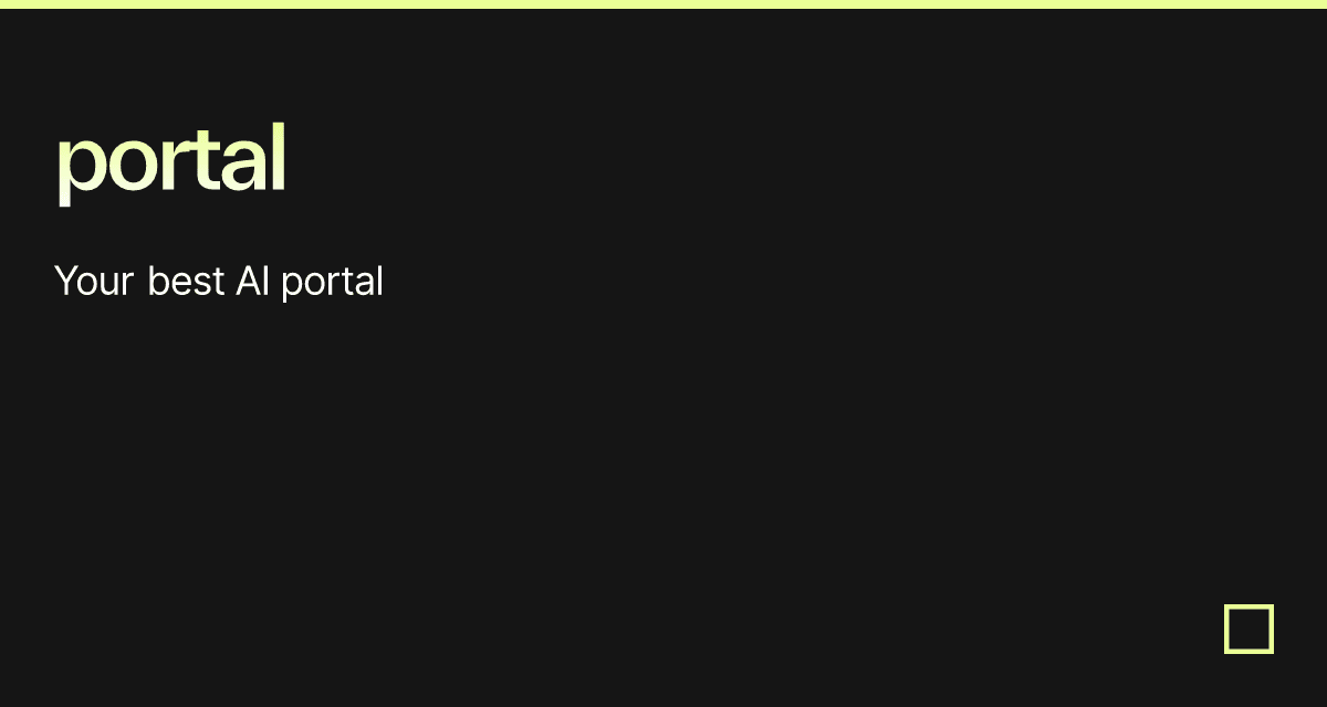 portal - Codesandbox