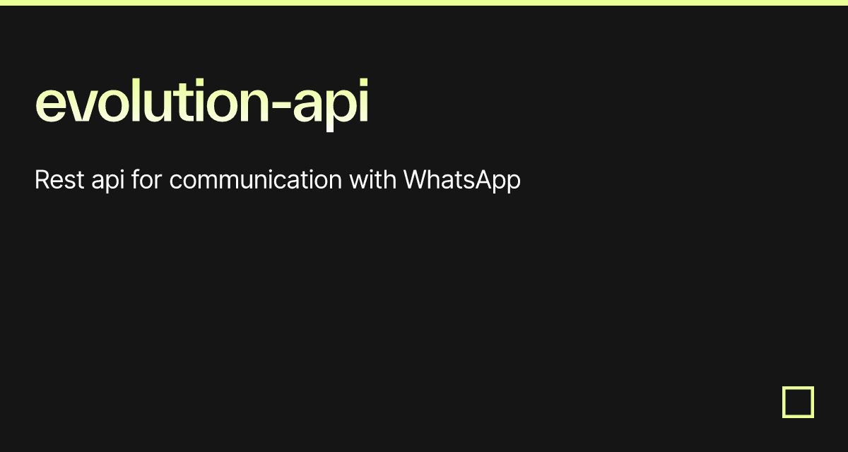 evolution-api - Codesandbox