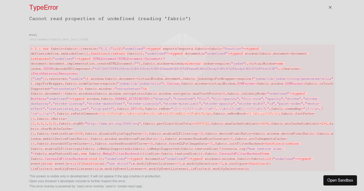ngx-fabricjs-whiteboard-demo - Codesandbox