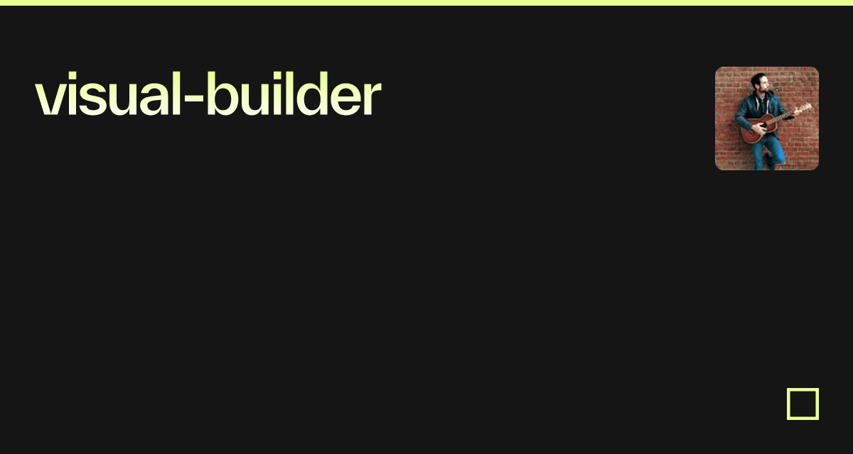 visual-builder - Codesandbox