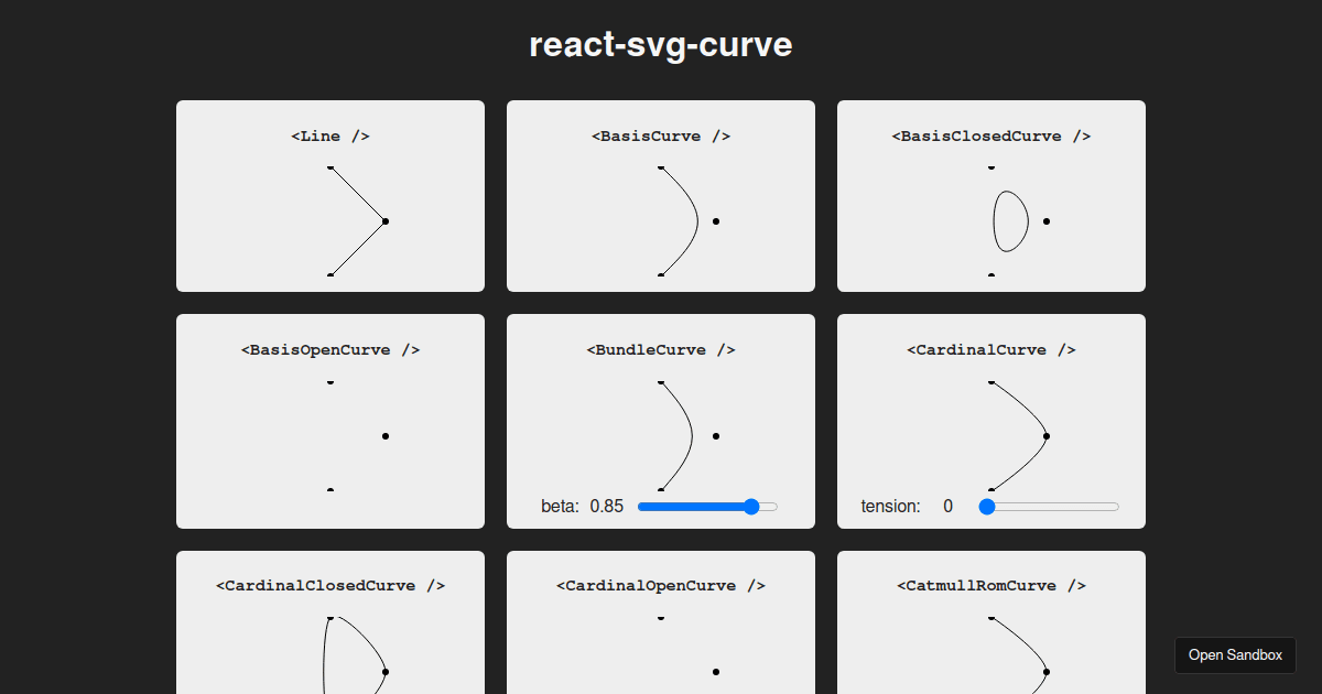 react-svg-curve (forked) - Codesandbox