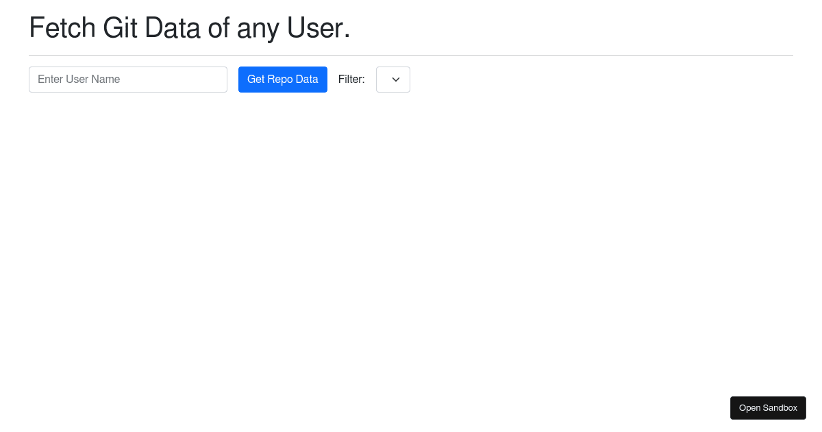 Fetch-Git-data-anyUser - Codesandbox
