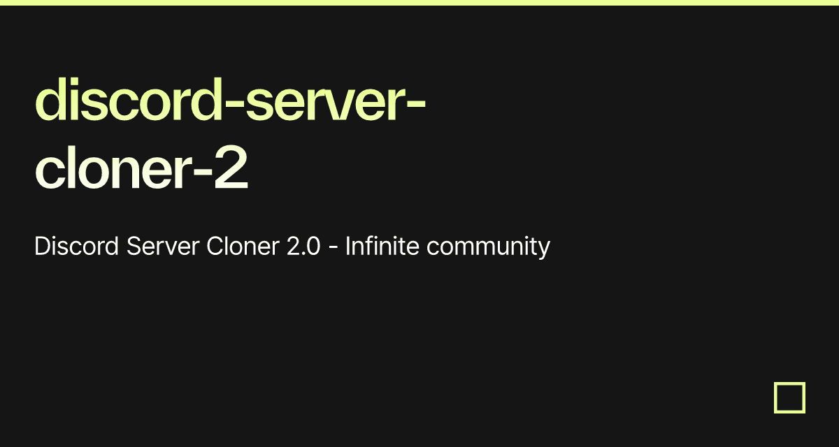 discord-server-cloner-2 - Codesandbox