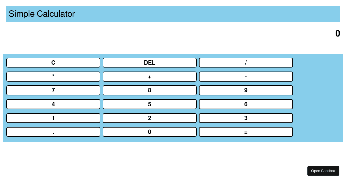react-native - Codesandbox