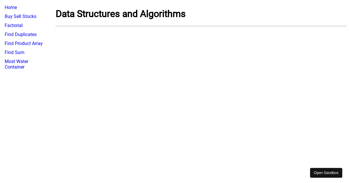 Dsa Questions Codesandbox 7451