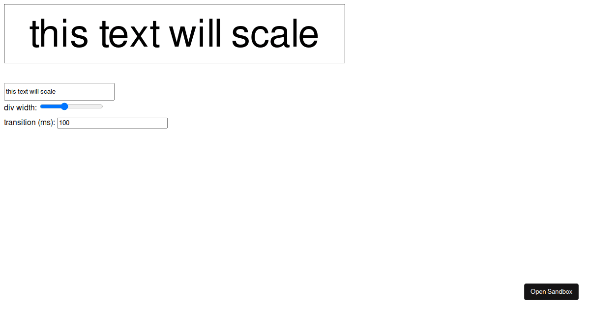 vue-responsive-text - Codesandbox