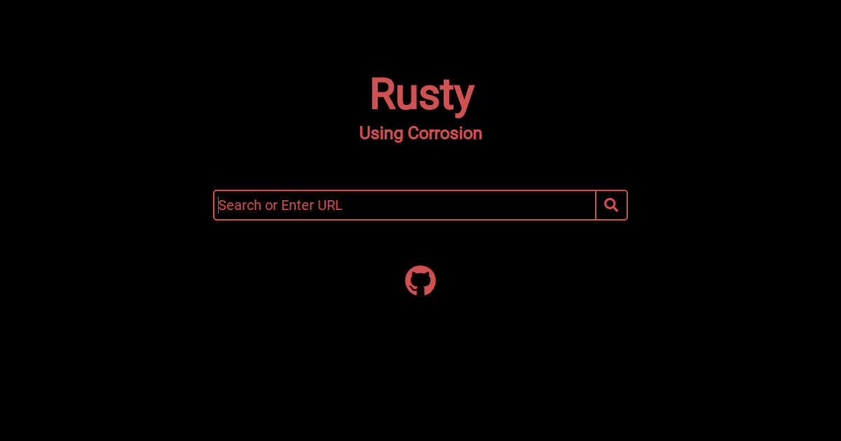 Rusty - Codesandbox