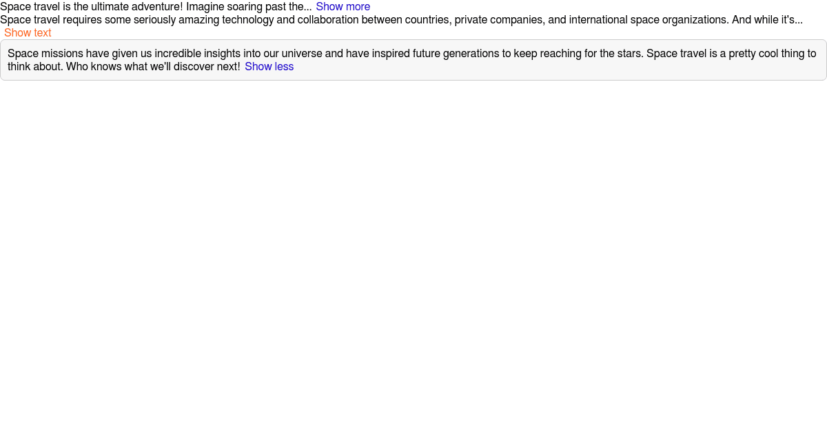 react-challenge-text-expander-final - Codesandbox
