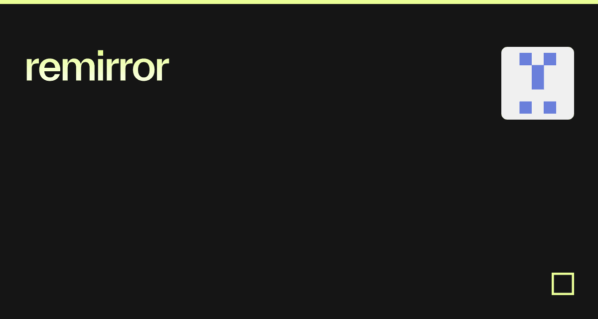 remirror - Codesandbox
