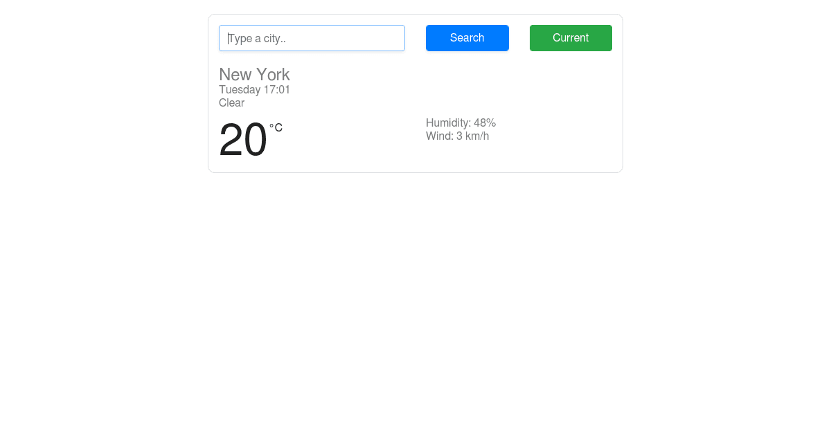 API Homework Solution - Codesandbox