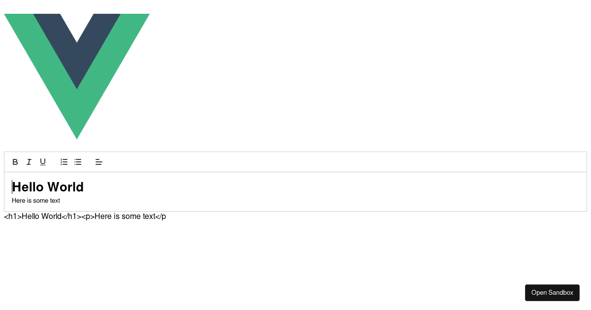 Vue Quill Example Forked Codesandbox