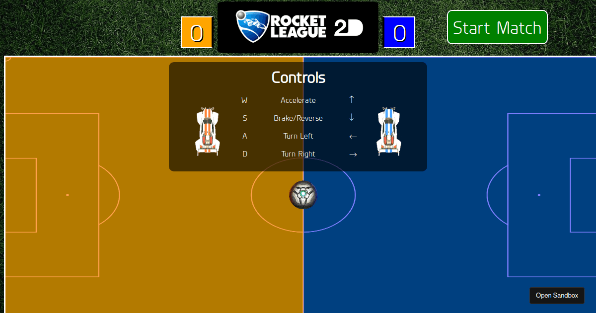 Rocket League - Codesandbox