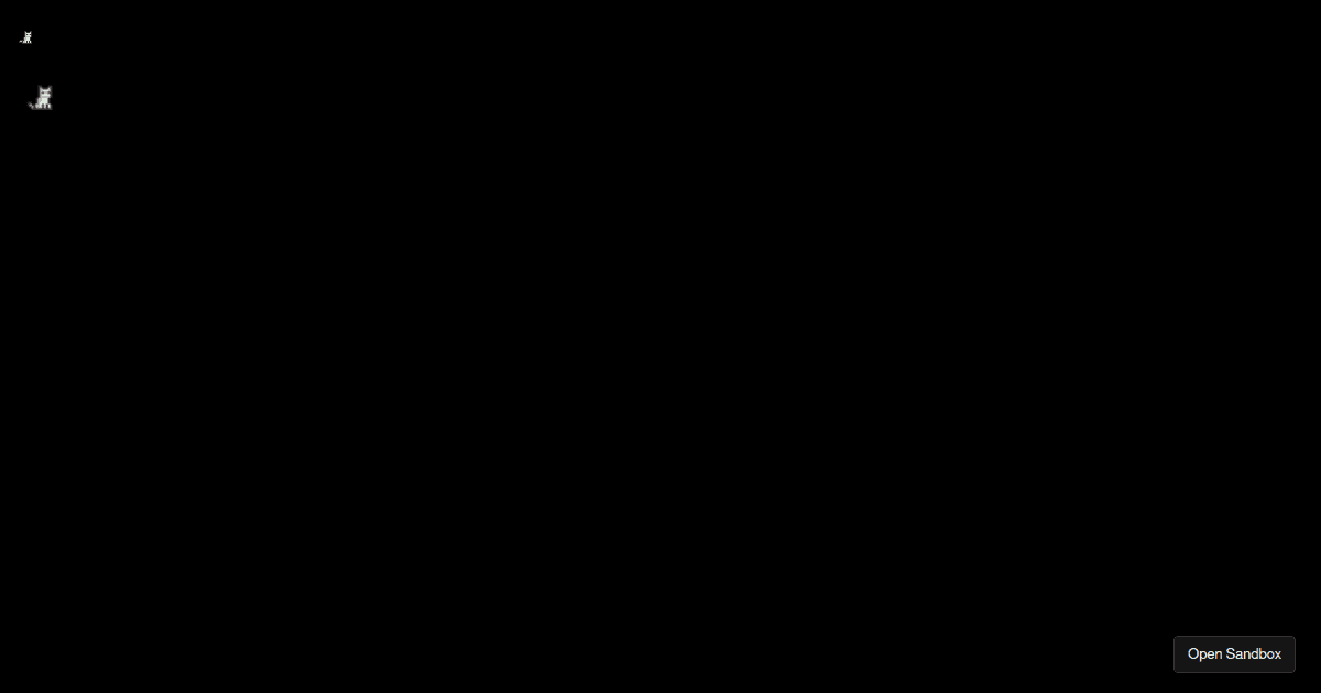 Sample of Sprite Animation with ReactJS (forked) - Codesandbox