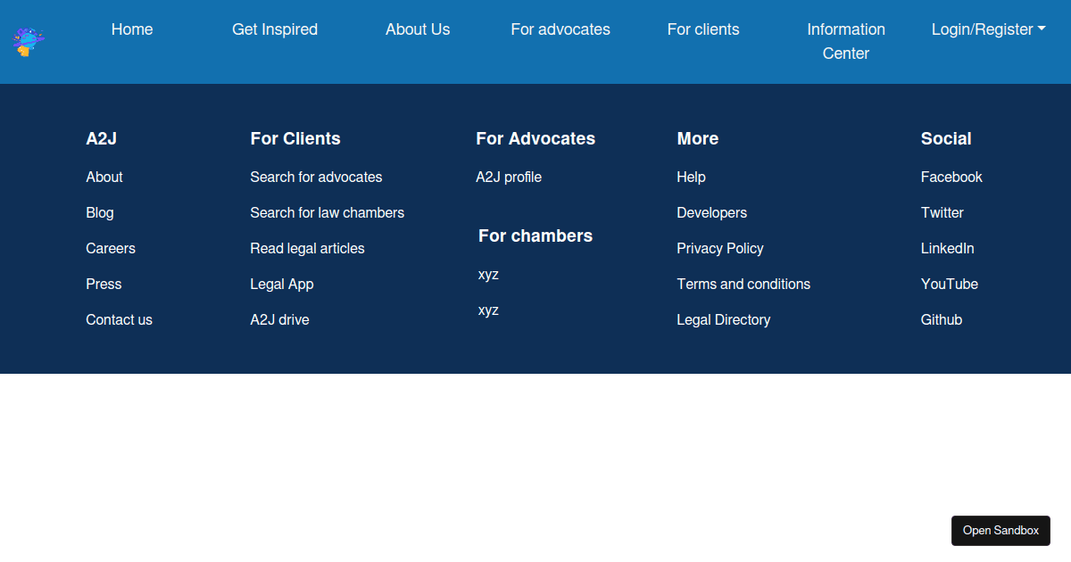frontend-a2j (forked) - Codesandbox